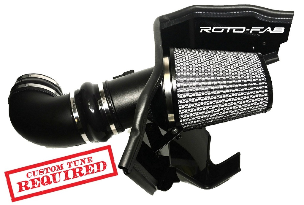 2016-2024 Camaro SS LT4 S/C Air Intake System With Dry Filter | Roto-fab